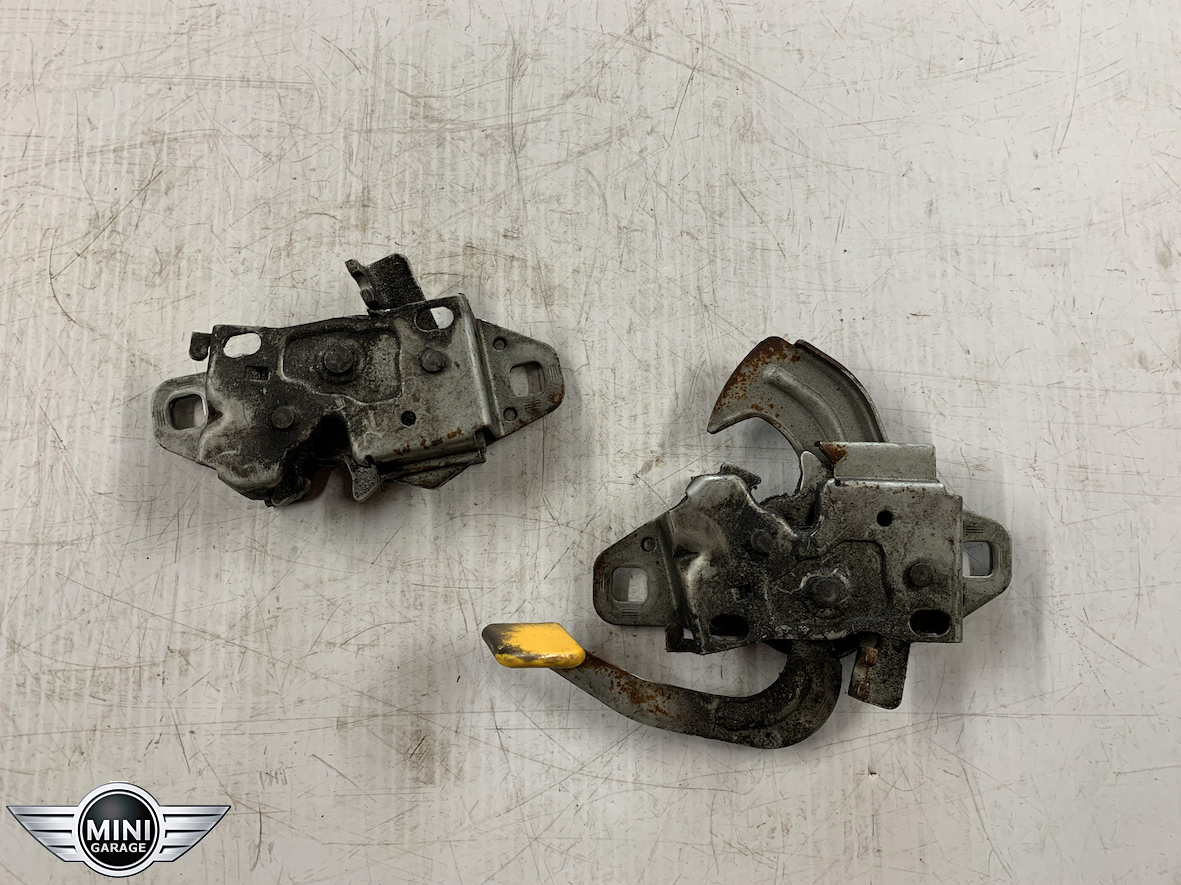 Exterior Bonnet Release Catch and Lever - R50, R52, R53 Mini One ...