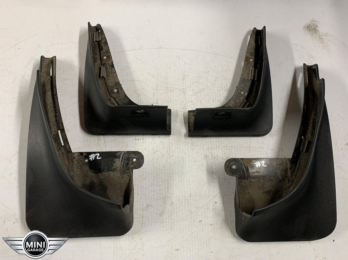 Mud Flaps Guard Set - R50, R52, R53, R56, R57 - Mini One, Cooper ...