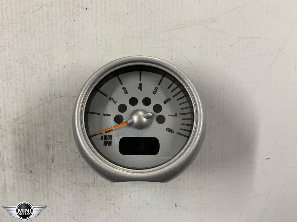 Silver Bezel Rev Counter - R50, R52, R53 Mini One, Cooper, Cooper S ...