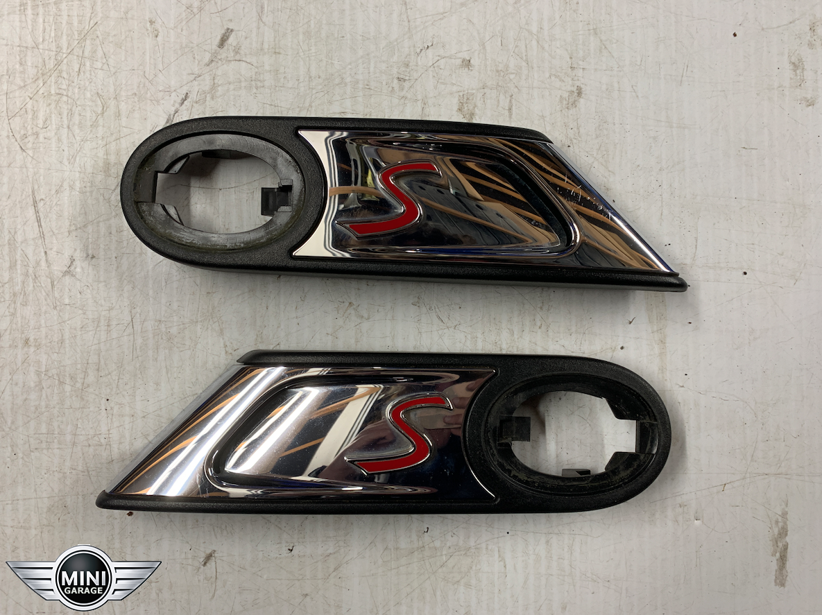 Chrome Cooper S Side Indicator Scuttles - R55, R56, R57 Mini One ...