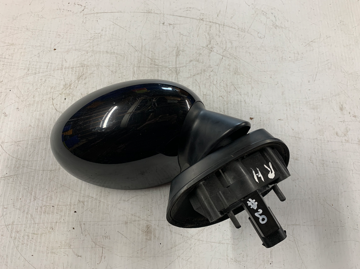 3 Pin Right Driver Black Wing Mirror - R50, R52, R53 Mini - 20 - Mini ...